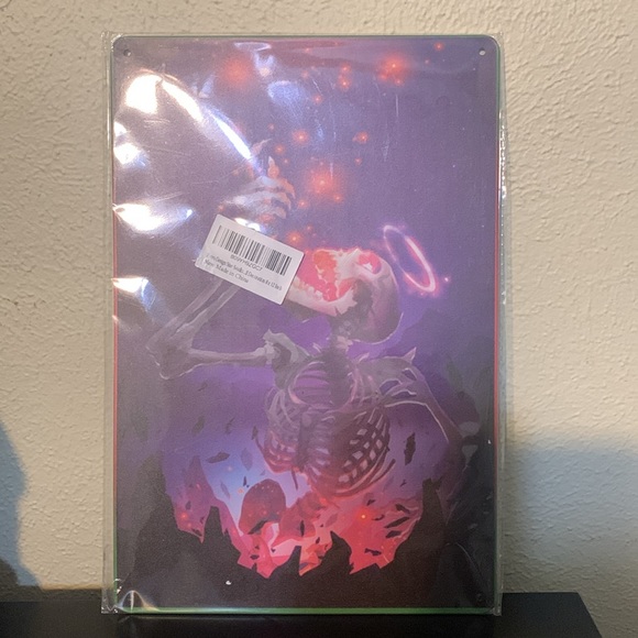 Wall Decor | Skeleton Metal Wall Art 8 X 12 Inches | Poshmark